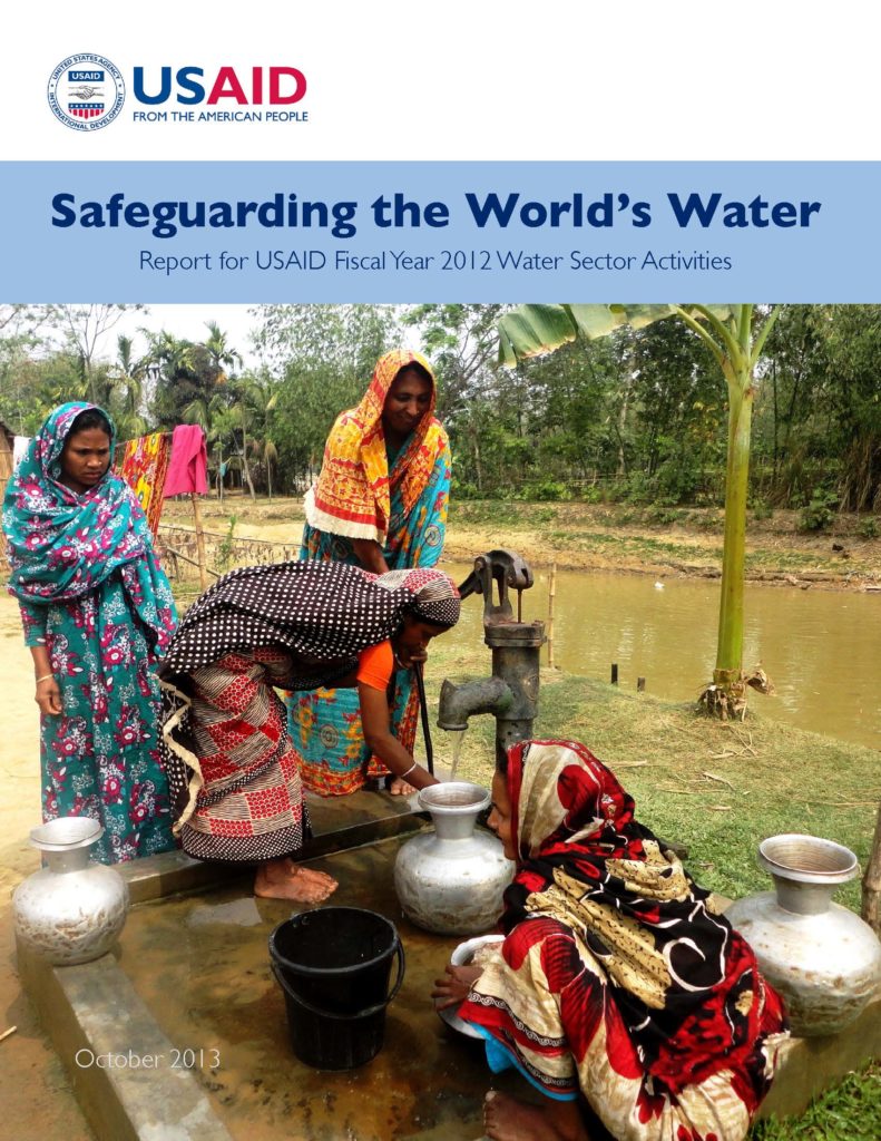 USAID Releases 2012 Edition of Safeguarding the World’s Water – ME&A